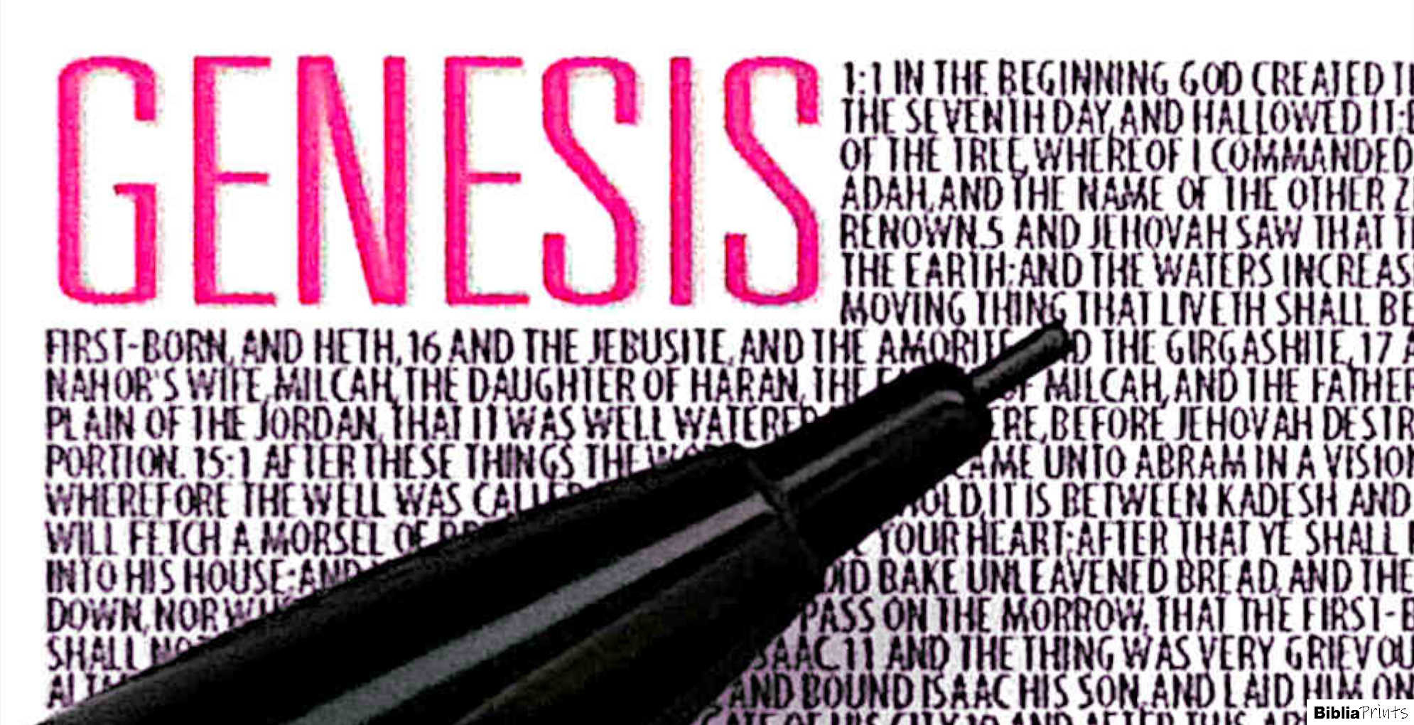 Pure Poster - KJV - Biblia Prints